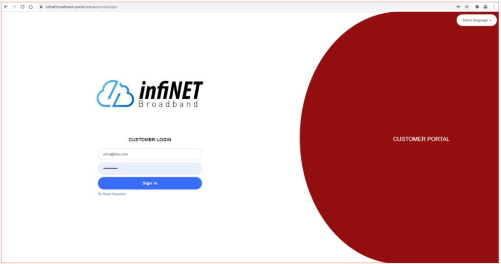 Manually paying an invoice - InfiNET Broadband Australia - Your ...